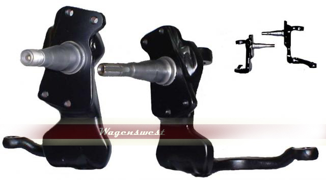 1968-70 Volkswagen bus dropped spindles 2.5 inch 1968-70 drum brake