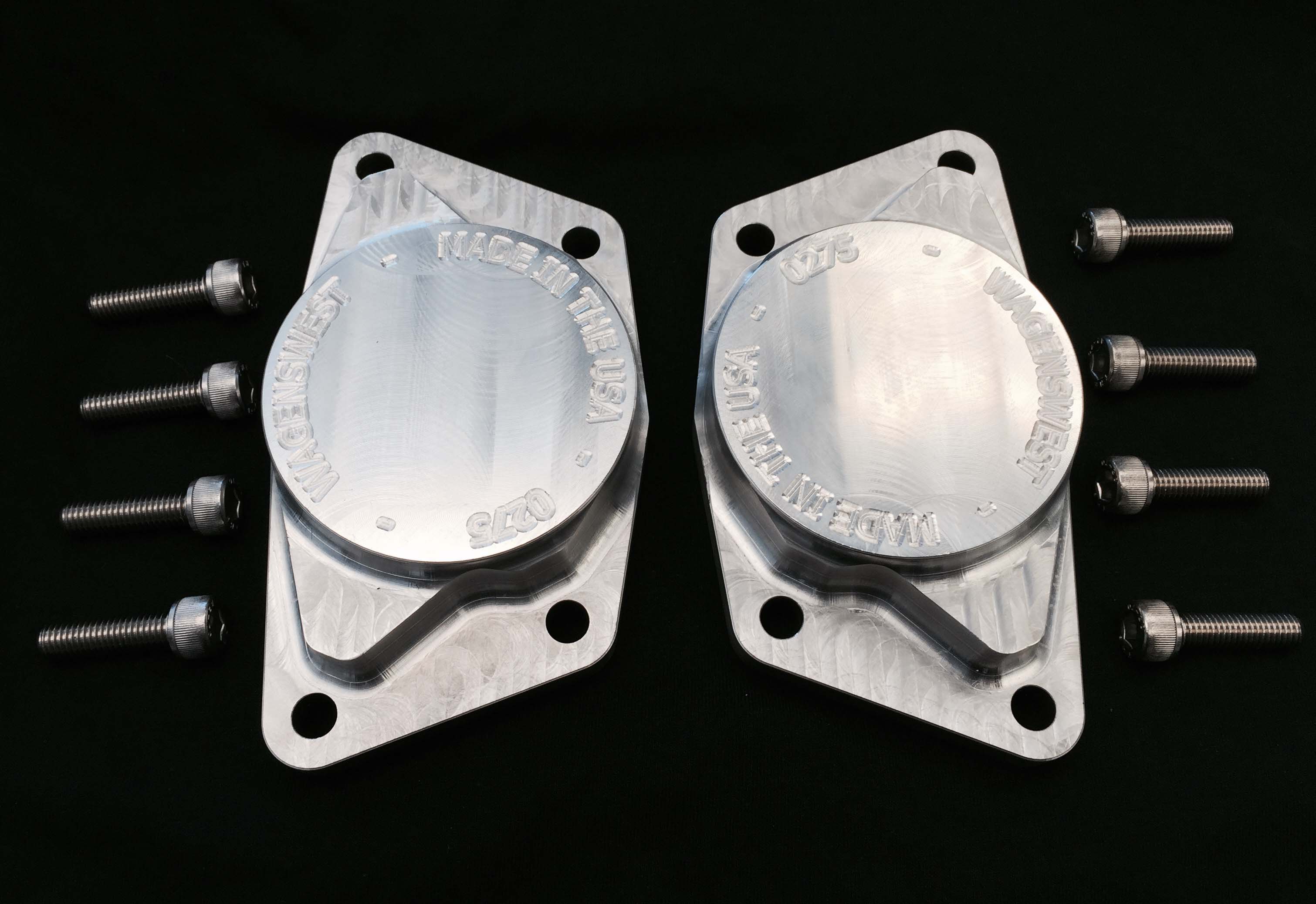 Wagenswest billet VW bus torsion spring plate caps 211511225