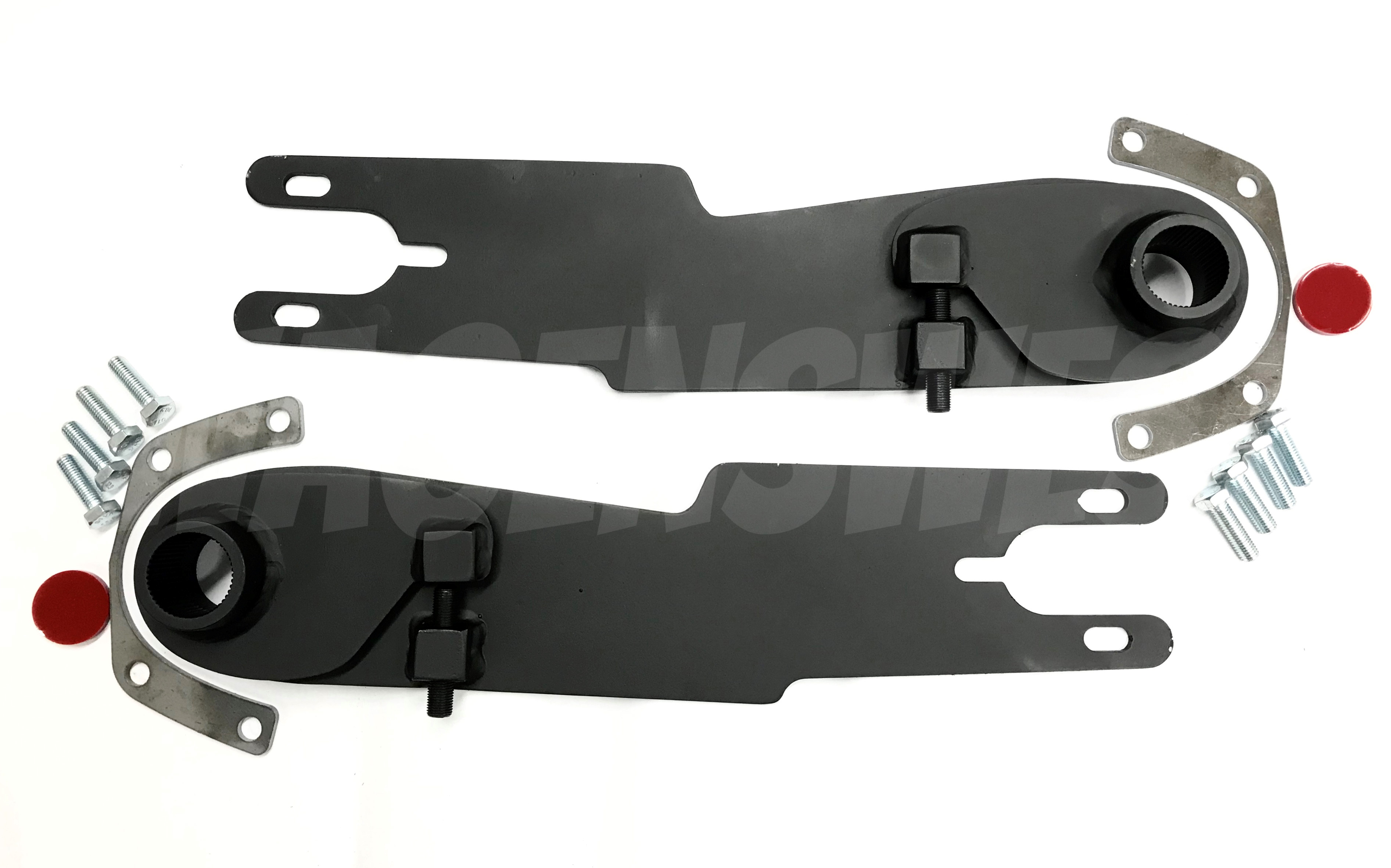 1949-54 Adjustable barn door VW bus spring plates - Wagenswest